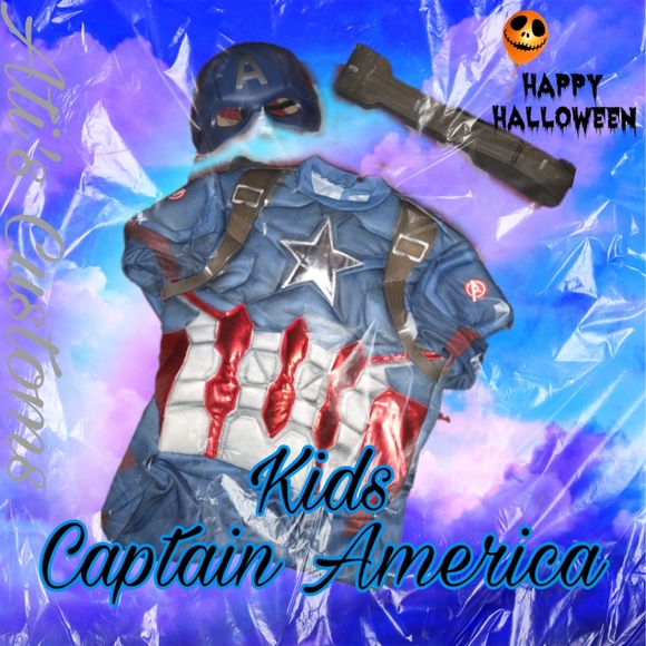 Rubie's | Costumes | Sm Boys Caption America Costume | Poshmark